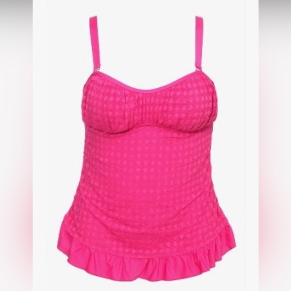 torrid | Swim | Torrid Pink Tankini Top | Poshmark
